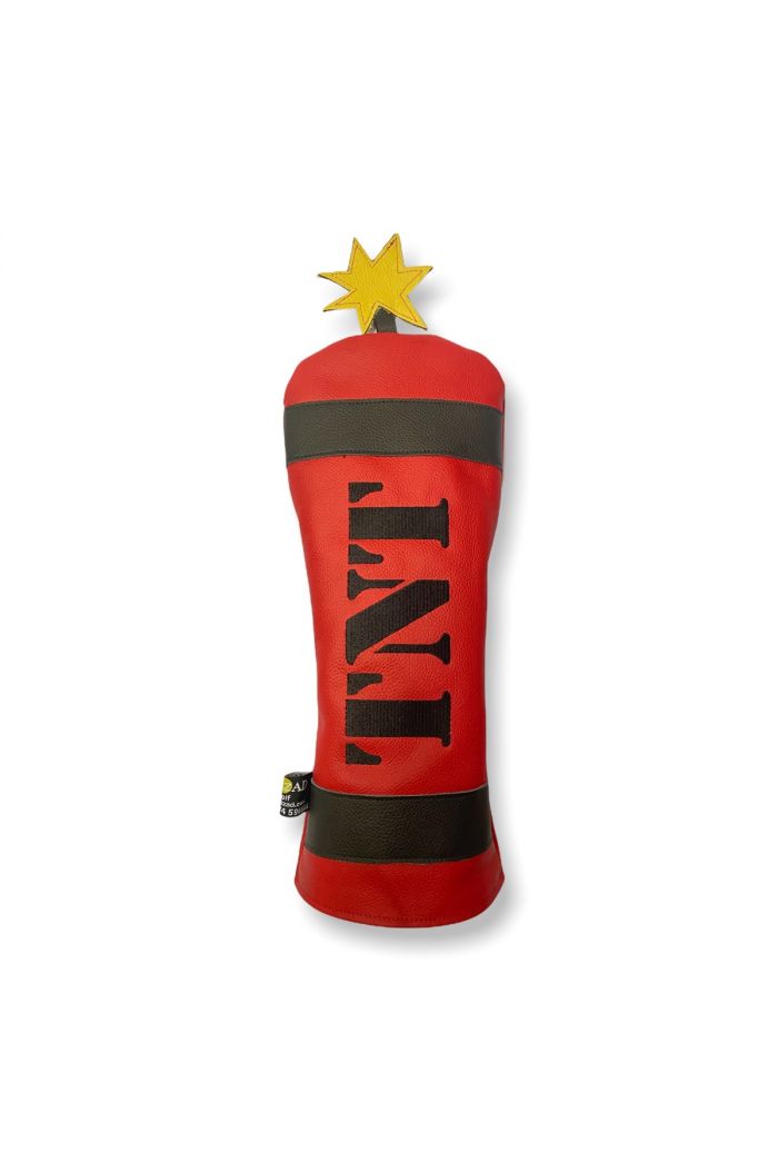 TNT Bomb Leather Golf Headcover