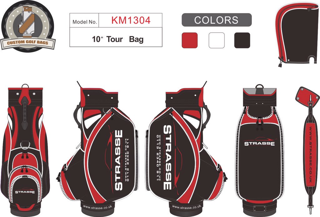 Golf Tour Bag in custom design