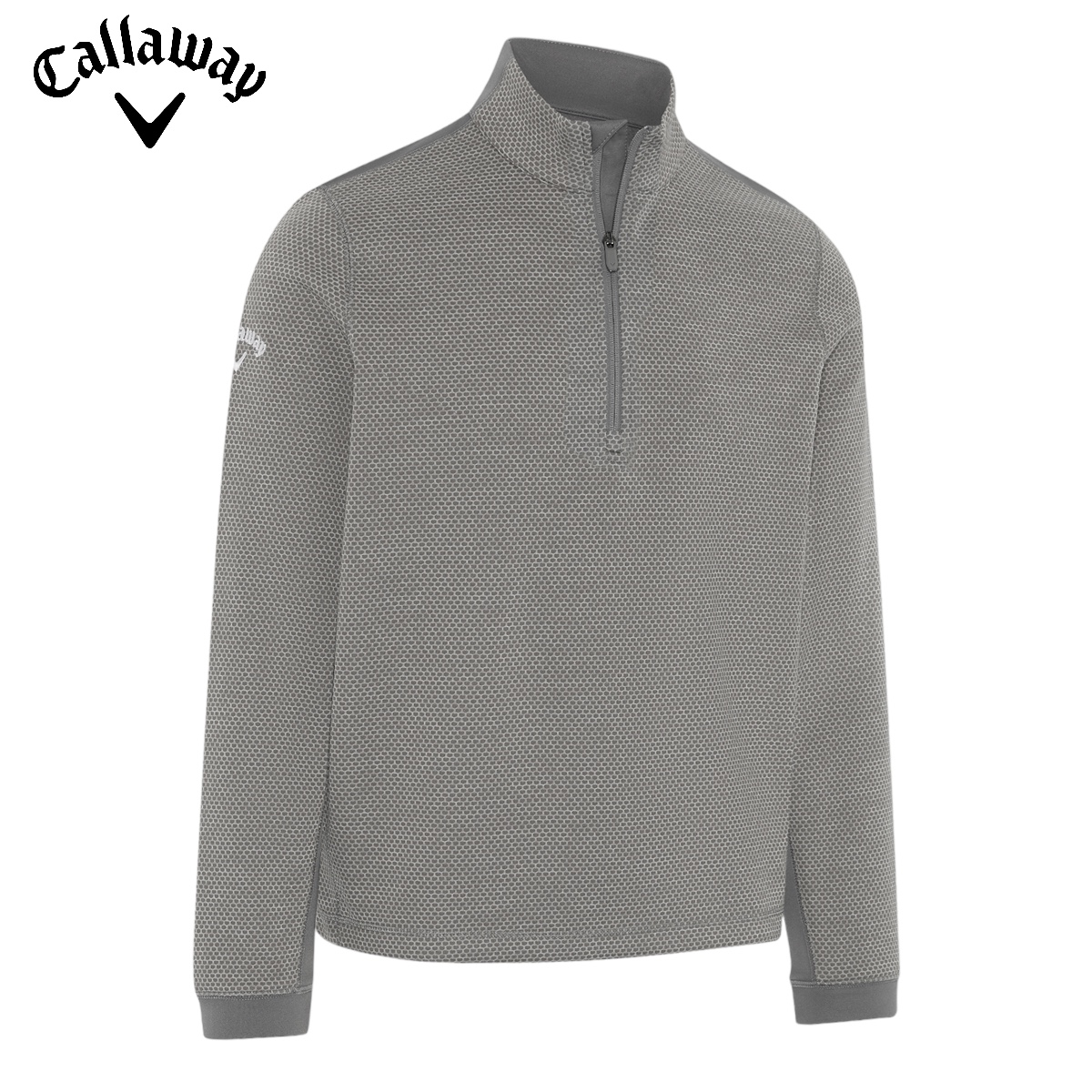Callaway Hex Embroidered Fleece Mid-Layer by Hazzad Golf